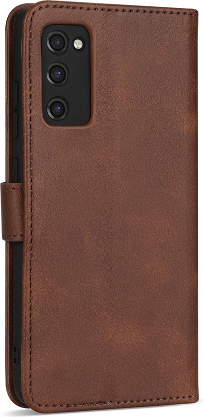 Solidenz bookcase Samsung S20 FE - Bruin | bol.com