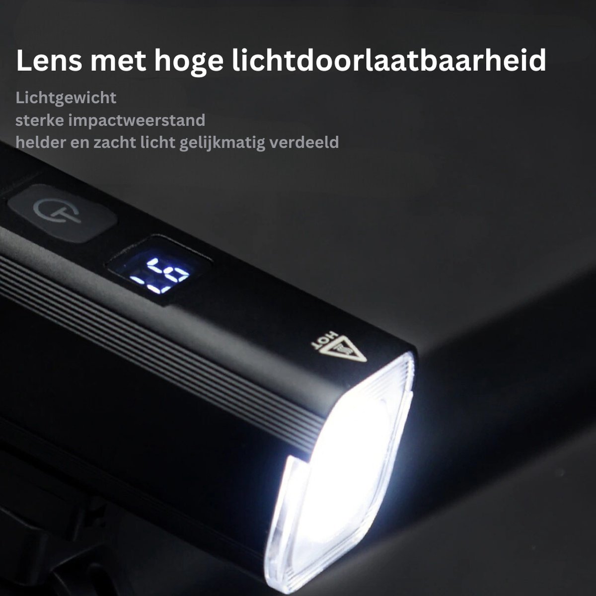 Voorlicht Fiets - Fietslicht Voorlicht 2 In 1- Led Fietsverlichting ...