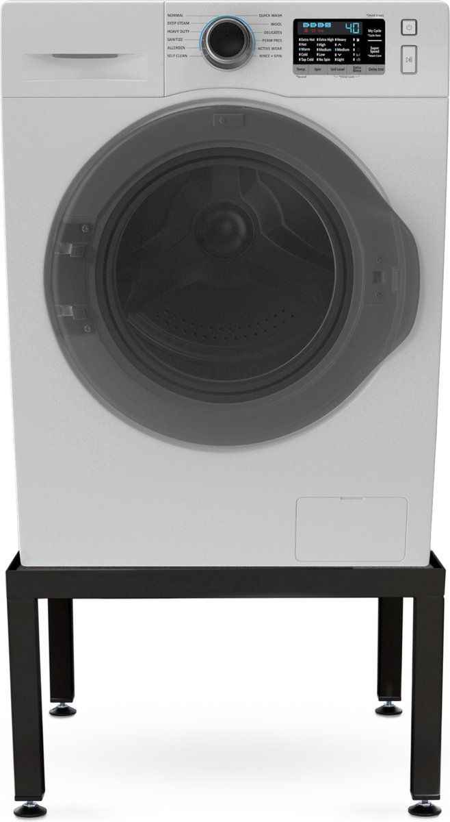 WassiStand Wasmachine Verhoger met Anti-Slip & Grip – Wasmachine Kast ...