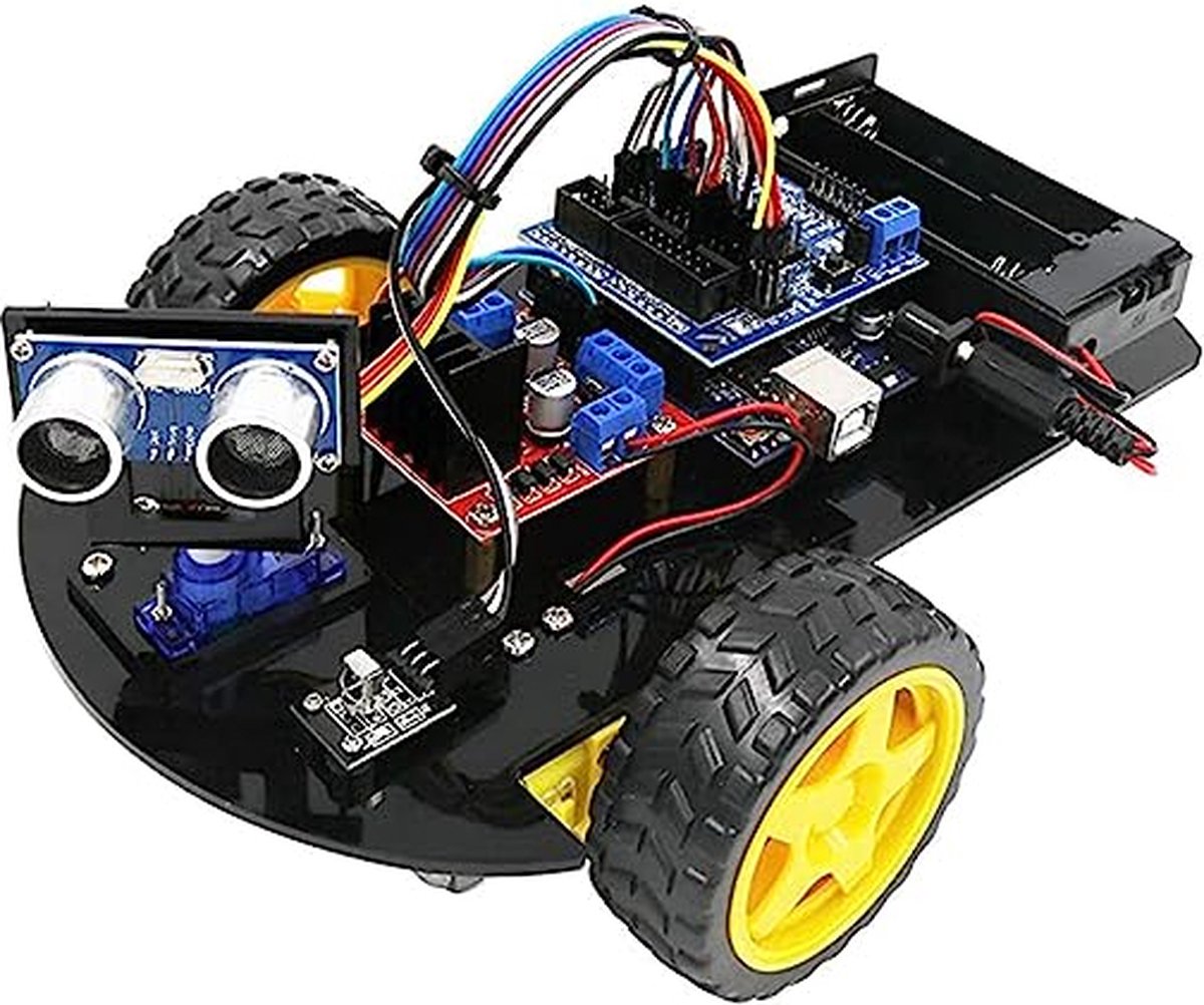 AZDelivery Smart Tracking Robot 2WD Kit DIY Leren Smart Robot Car Kit ...