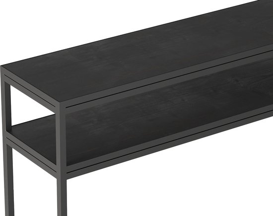 Sidetable Otis Zwart 110 cm | bol.com