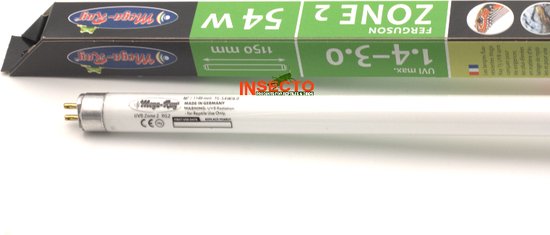 6% UV T5 Reptile Lamp, Forest / Zone 2, 115 cm / 54 Watt | bol