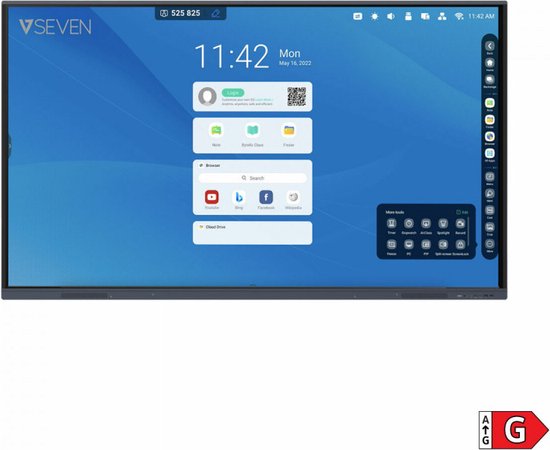 Monitor Videowall V7 IFP6501-V7 65" | bol