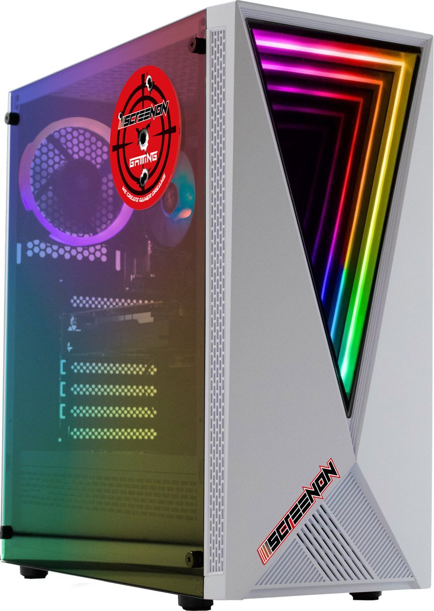 ScreenON - Game Computer / Gaming PC - Ryzen 5 - 500GB M.2 SSD - 16GB ...