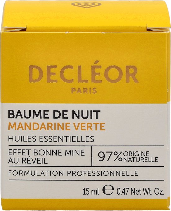 Decléor - Mandarine Verte Night Balm - Antioxiderende nachtcrème met ...