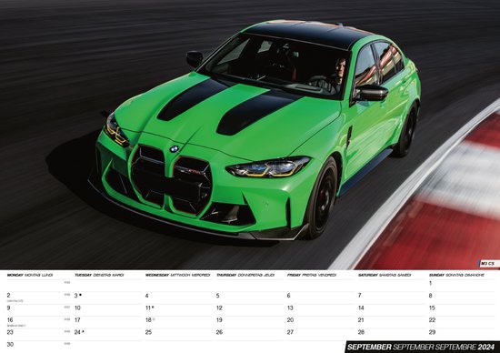 Erstaunlich Bmw Kalender 2024 Bilder