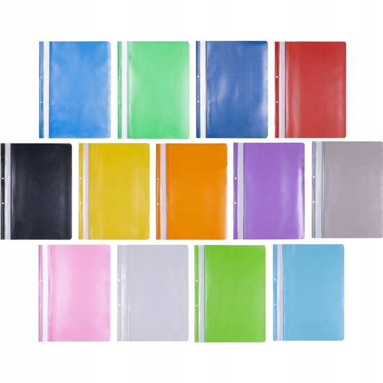 Kantoorartikelen Skoroszyt PP A4, 2 poorten, 50 stuks | bol