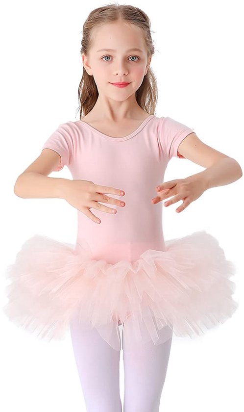 Kids Ballet Ballet Dress Dress Up Cotton Dance Costume Dress Up Pink ...