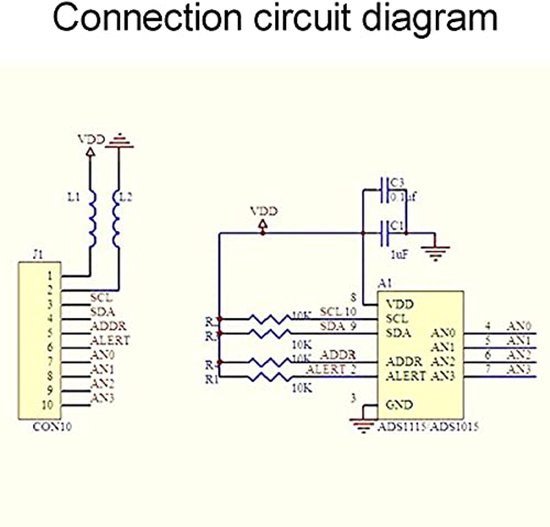 12-Bit Analog to Digital Converter Module met DuPont Kabel voor Arduino ...