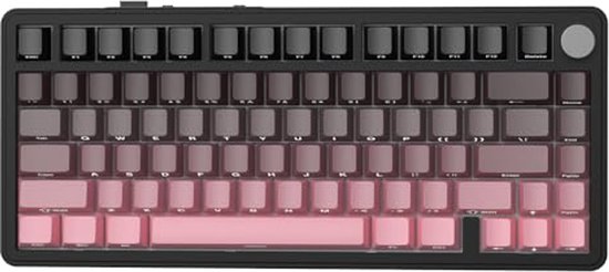 Draadloos Mechanical Gaming Toetsenbord 75% met RGB en Hot-Swappable ...