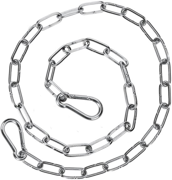 Gate Chain, 110cm Hanging Rocking Chair Chain with Double Carabiners ...