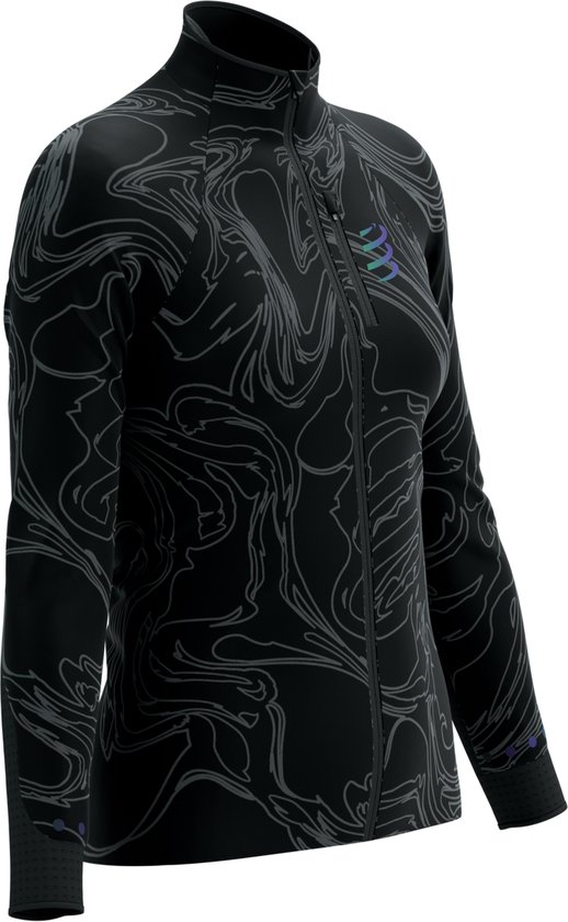 Hurricane Windproof Jacket W Aurora - Black/Aurora | bol