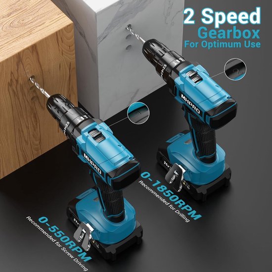 Tournevis à Batterie 21V - Machine à Percer à Batterie Professionnelle ...