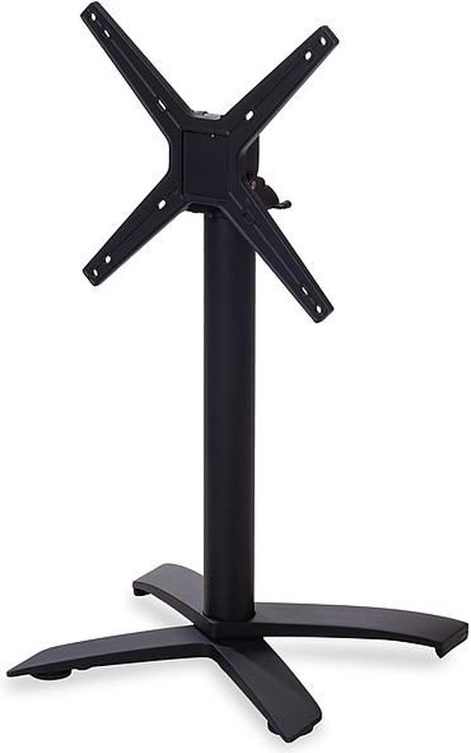 Tafelpoot X-Cross Laag Zwart 74cm - Giga Meubel | bol