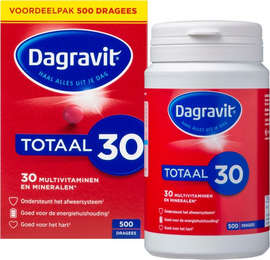 2x Dagravit Totaal 30 500 dragees | bol.com