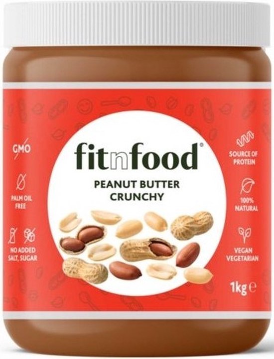 Peanut Butter 1000gr Crunchy | bol
