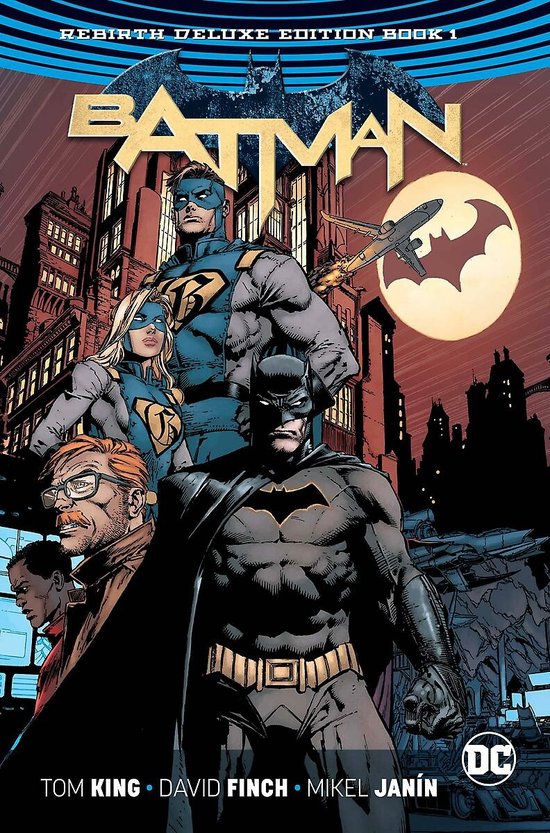Batman HC Vol 1 2 Deluxe Edition Rebirth, Tom King | 9781401271329 ...