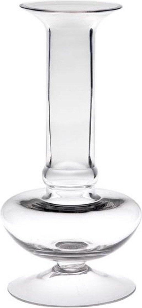 Vaas glas – vaas Flower - vaas transparant | bol.com
