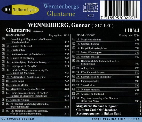 Richard Ringmar, Carl-Olof Jacobson, Håkan Sund - Wennerbergs Gluntarne ...