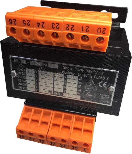 Huvema - Transformator - TFR HU 40 G (Vario) JBK5 100VA TH | bol