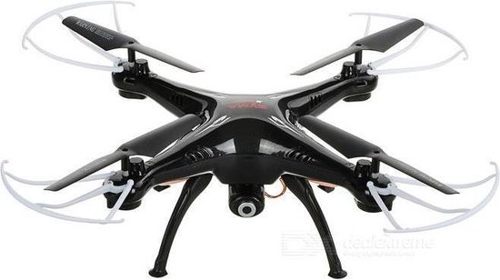 Syma X5sw Drone Quadcopter Wifi Fpv Met 2k Camera Zwart