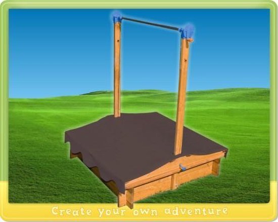 WICKEY zandbak Mickey Gaspo met daklift | bol