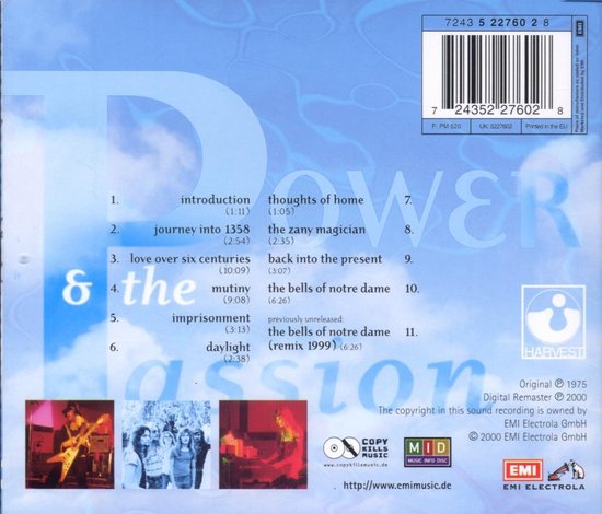 Power & The Passion, Eloy | CD (album) | Muziek | bol.com