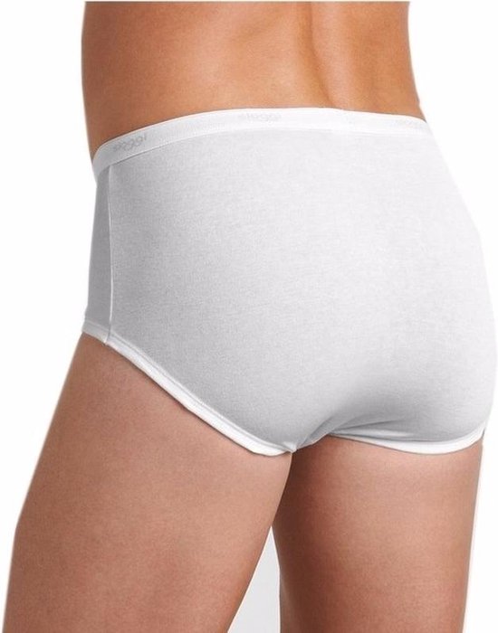 3x Sloggi basic maxi heren slip wit S - onderbroek | bol.com