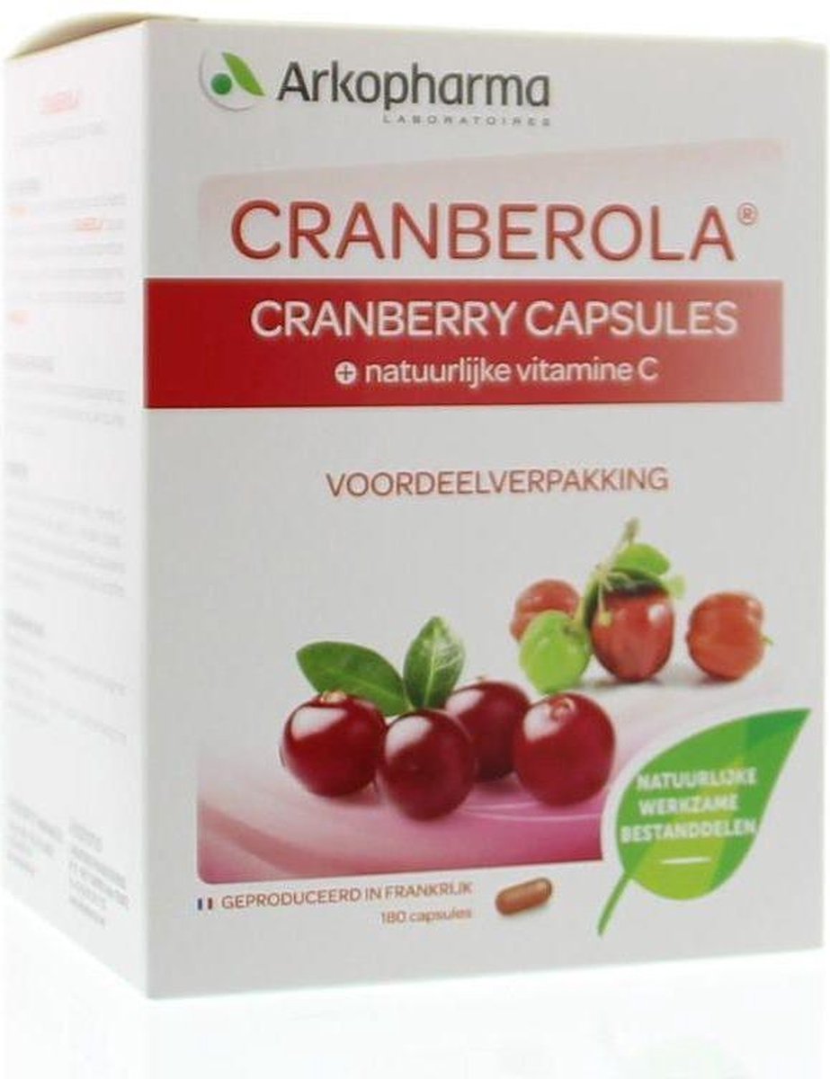 Arkopharma Cranberola - 180 vcaps | bol.com