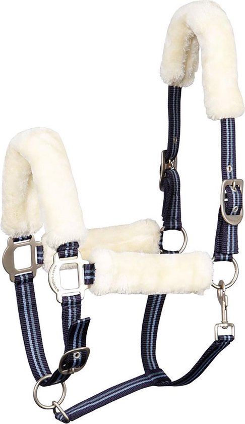 Harry's Horse Halster Equestrian Society - Dark Blue - pony | bol