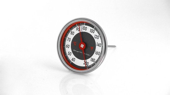 Bengt Ek Design - Thermometer - 40 tot 200 graden - Roestvrij Staal ...