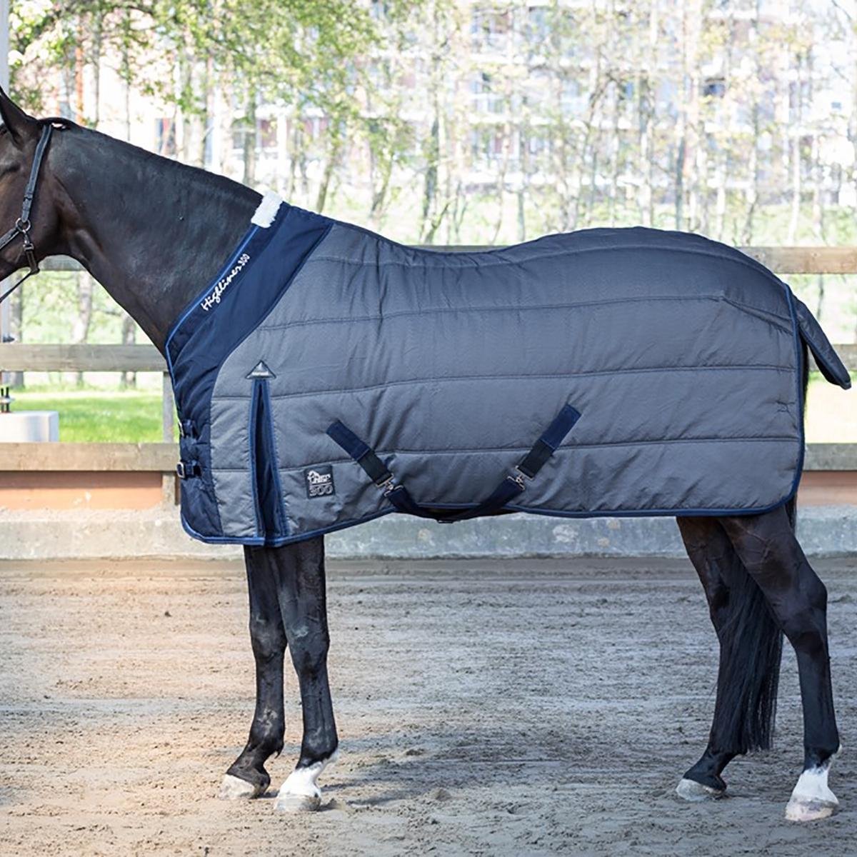 Harry's Horse Staldeken Highliner 300 215cm navy-melange | bol.com