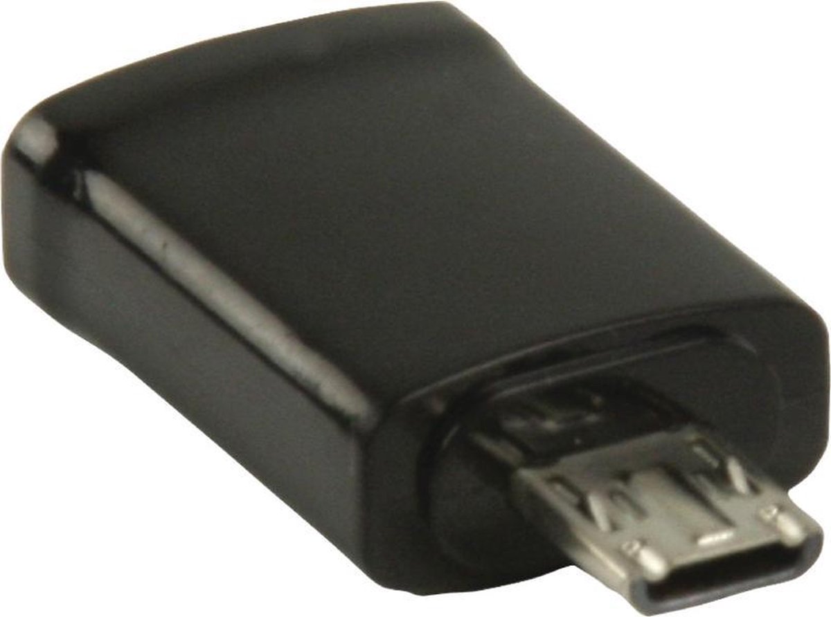 MHL-adapter USB 11-pins Micro B mannelijk - USB 5-pins Micro B ...