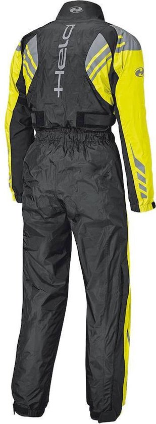 HELD FLOOD 1-delig Regenpak voor Motor en Scooter Zwart-Blauw M | bol