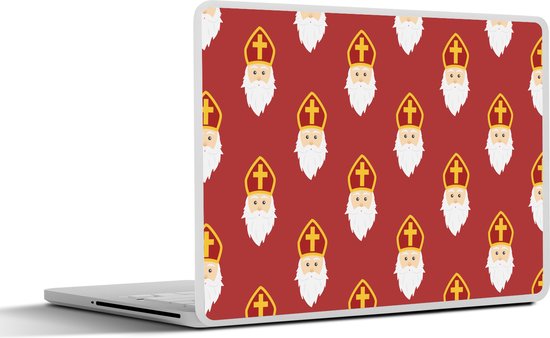 Laptop sticker - 14 inch - Sinterklaas decoratie - Sint - Kinderen ...