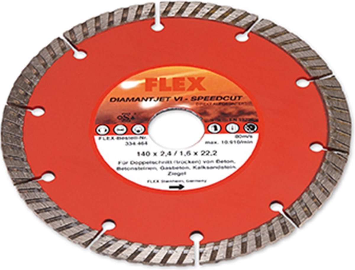 Flex 334464 Diamantdoorslijpschijf Diamantjet VI - speedcut 1 stuk(s ...