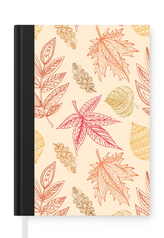 Carnet - Cahier d'écriture - Feuilles d'automne - Vintage - Croquis ...