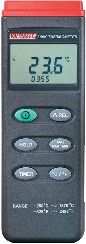 VOLTCRAFT K204 Temperatuurmeter -200 - +1370 °C Sensortype K Datalogger ...
