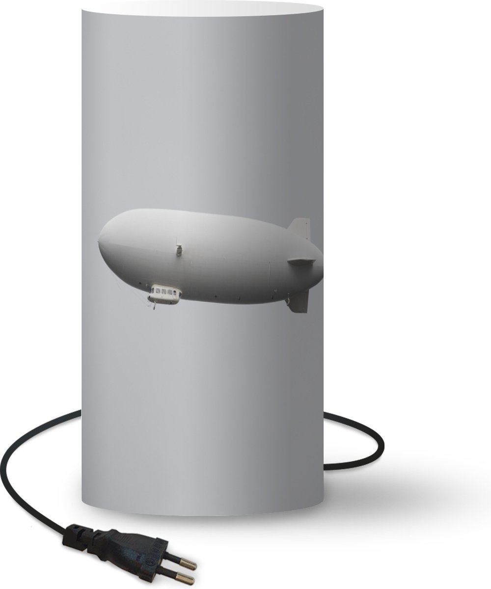 Lamp Zeppelin - Moderne witte zeppelin lamp - 33 cm hoog - Ø16 cm ...