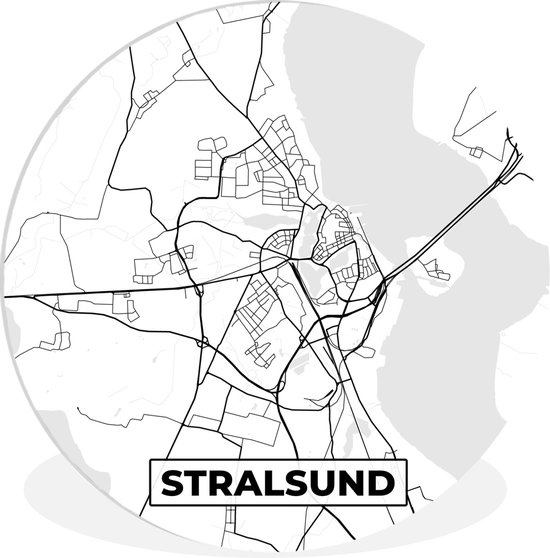 Wall Circle - Wall Circle Indoor - Stralsund - City Map - Map - Map ...