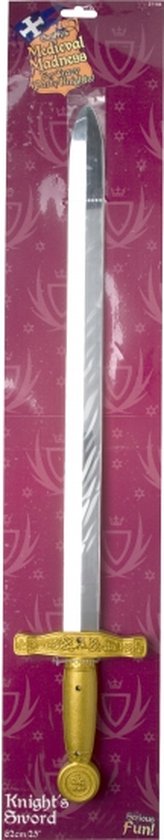 Ridder zwaard - 65 cm - verkleedattribuut / carnaval accessoire ridders ...
