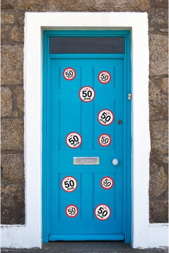 Leeftijd stickers pakket 50 jaar | bol