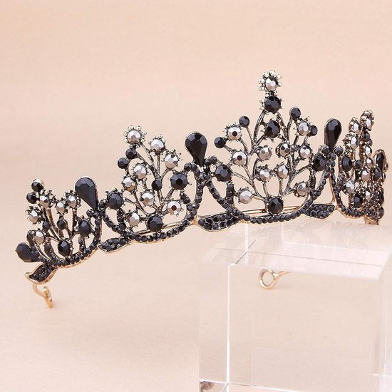 Feest Decoratie Kristallen Steentjes Tiara voor Prinses Koningin ...