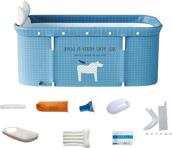Opvouwbare Badkuip voor Volwassenen - Ideaal voor Kleine Badkamers ...
