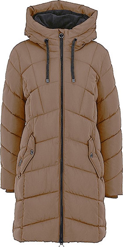 Covered jas Abby - Taupe | bol