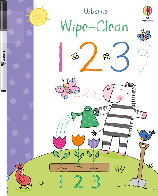 Wipe-Clean- Wipe-Clean 123, Jessica Greenwell | 9781835405673 | Boeken ...