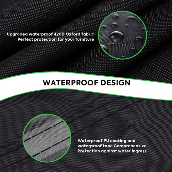 Beschermhoes Zweefparasol - 600D Oxford Weerbestendig Waterdicht UV-anti - Parasolhoes... | bol