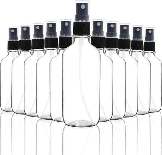 Spuitflessen Glazen 120ML - Spray Fles Glas - Herbruikbare Nevelfles ...