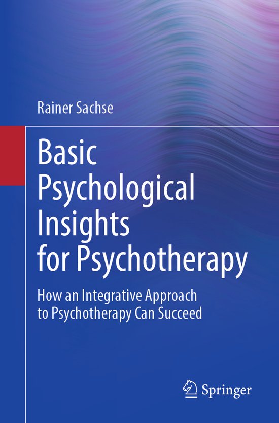 Basic Psychological Insights for Psychotherapy | 9783662697795 | Rainer ...