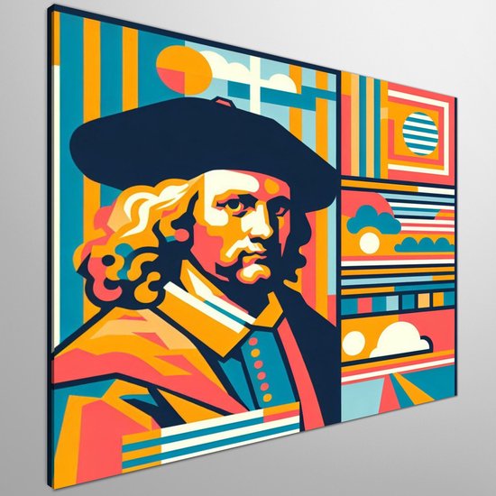 Pop art rembrandt schilderij | Rembrandt's iconic masterpieces ...